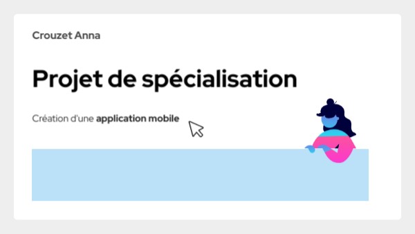 Projet de spécialisation | Genially