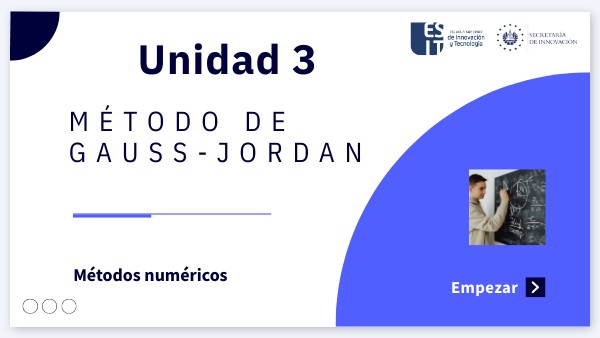 Semana 3 / Unidad 3 / MEN | Genially