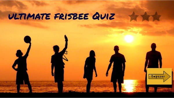 ULTIMATE FRISBEE QUIZ | Genially