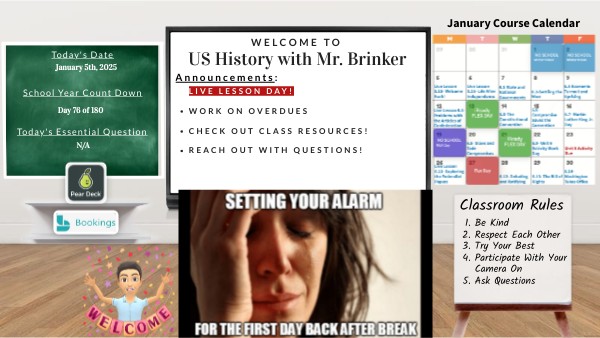 Virtual Classroom | Genially