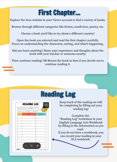 6th - first chapter and reading, topic 3 | Genially