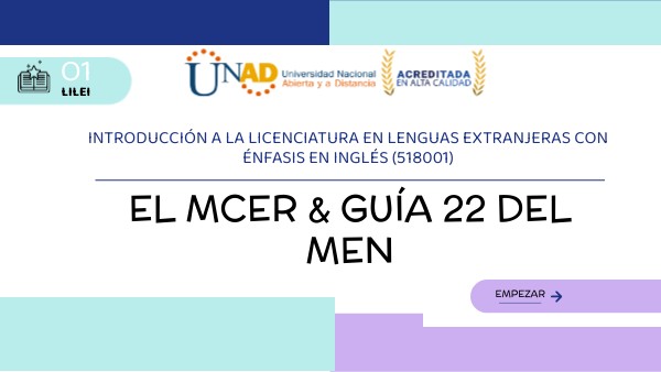 Guía 22 del MEN & la Infografía | Genially