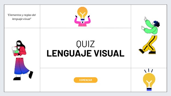 QUIZ Lenguaje Visual | Genially
