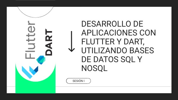 Flutter desde la sesión IV | Genially