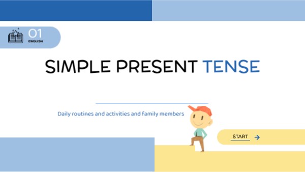 Simple present tense, personal pronouns, family ISTMAS | Genially