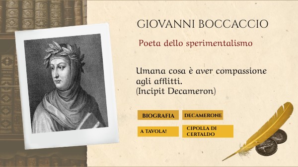Giovanni Boccaccio | Genially