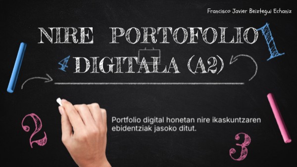 Portfolioa (A2) EDUKI DIGITALAK | Genially