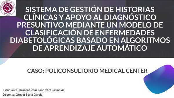 Presentación defensa proyecto | Genially