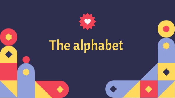 ALPHABET | Genially