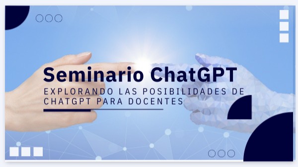 Seminario ChatGPT | Genially