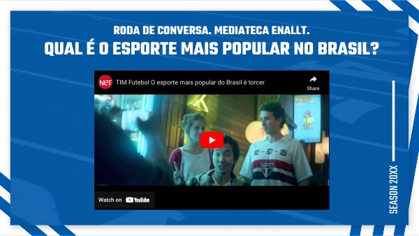 Roda de conversa: O esporte. | Genially