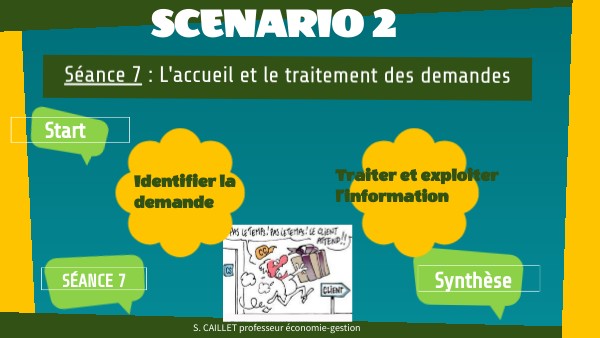 2MRC L'accueil et le traitement des demandes | Genially