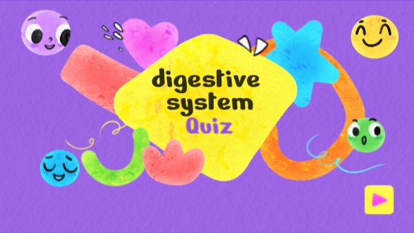 digestive system quiz | Genially