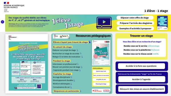 Stage de seconde GT | Genially