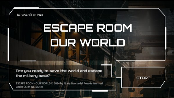 ESCAPE ROOM OUR WORLD | Genially