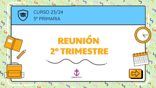 Reunión 2º trimestre | Genially