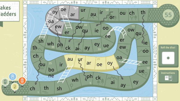 Snakes and Ladders split digraphs | Genially