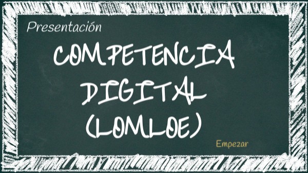 PRESENTACIÓN COMPETENCIA DIGITAL | Genially