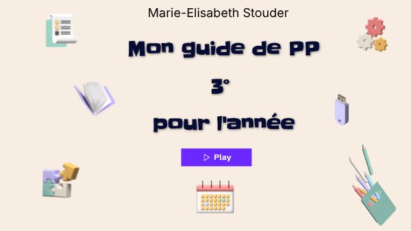 Guide PP perso 3ème | Genially