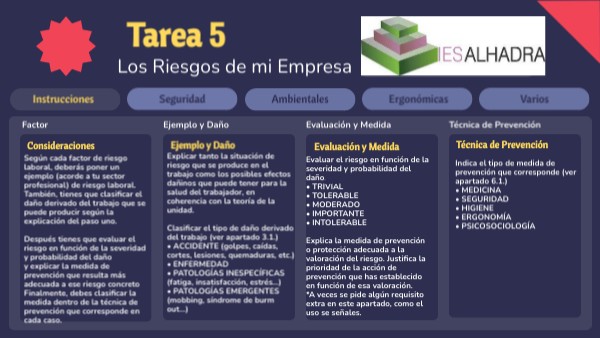 Tarea 5 Fol Curso 24/25 | Genially