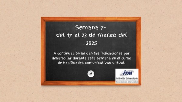 SEMANA 7 APV | Genially