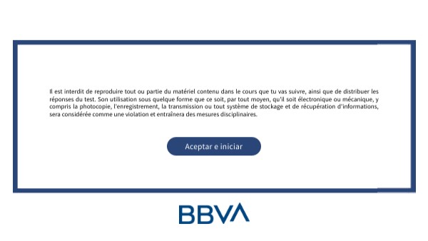 BBVA Homologación | Genially