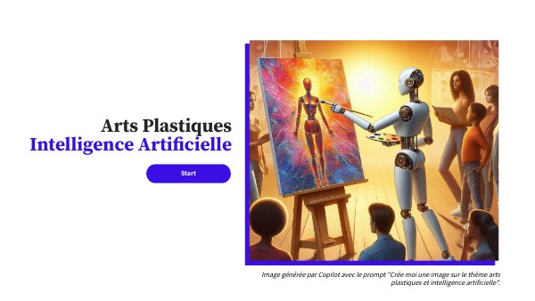 IA et arts plastiques | Genially