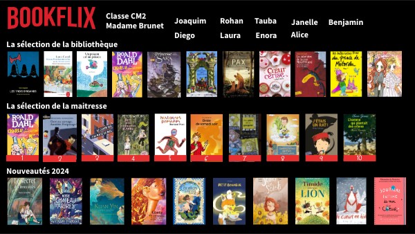 Bookflix cycle 3 Madame Brunet | Genially