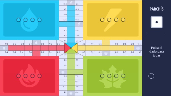 Parchís sumas y restas | Genially