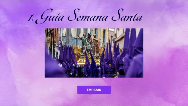 Guía Semana Santa | Genially