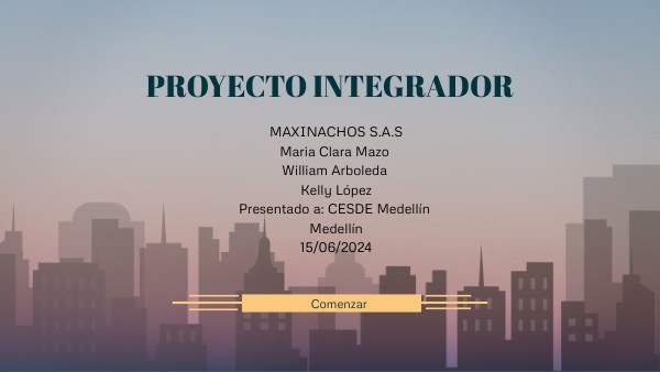 PRESENTACIÓN PROYECTO INTEGRADOR | Genially
