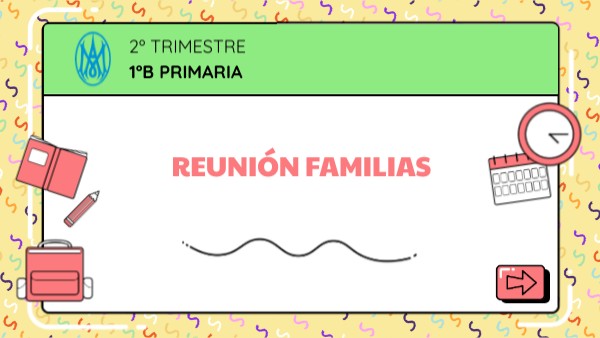 Presentación reunión familias | Genially