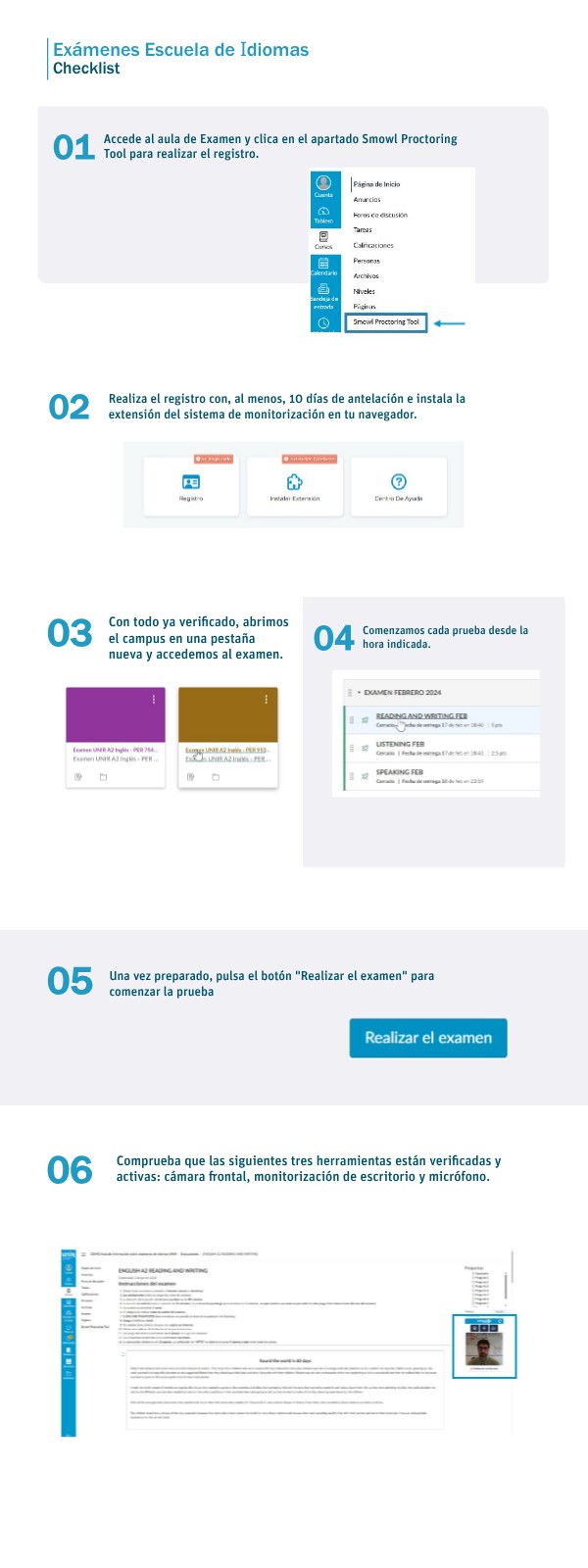 Guía Escuela de idiomas - paso a paso | Genially