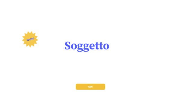 soggetto e complemento oggetto | Genially