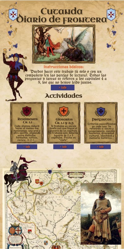 MEDIEVAL VERTICAL INFO | Genially