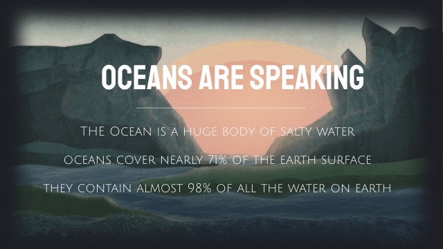 oceans are speaking | Genially