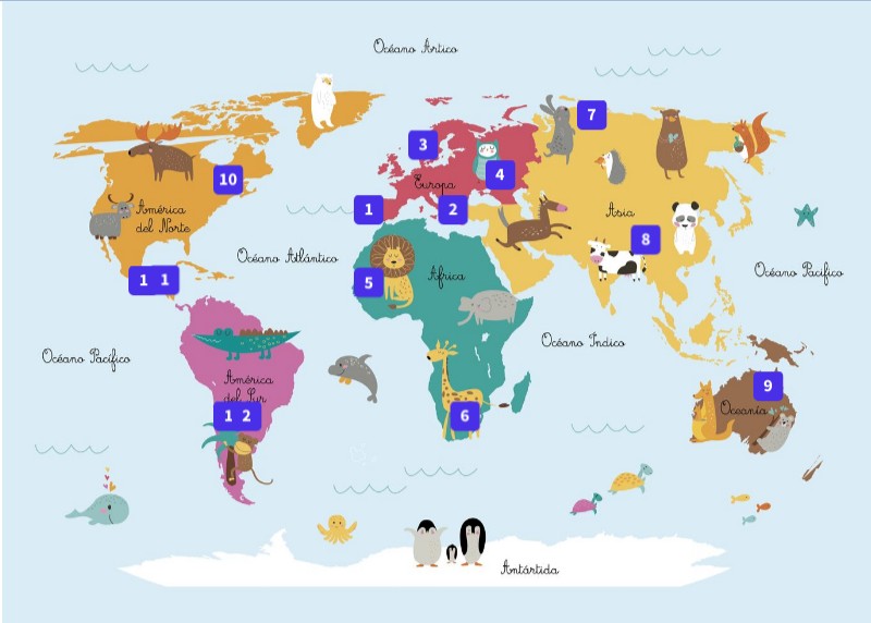 mapa de las misiones | Genially
