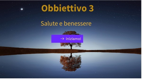 Obbiettivo 3: salute e benessere | Genially