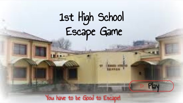 1st High School Escape Game | Genially