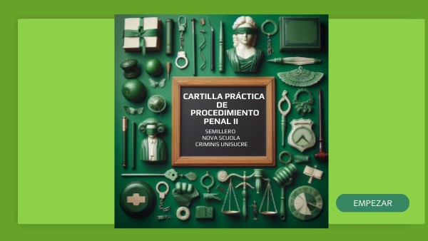 Cartillas del Procedimiento P. | Genially