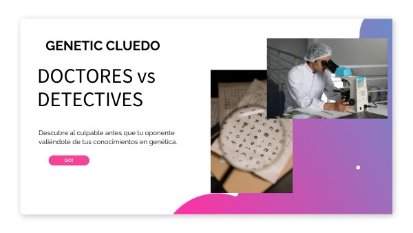 CLUEDO GENÉTICO MULTINIVEL | Genially