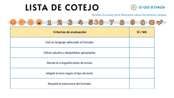 LISTA COTEJO | Genially