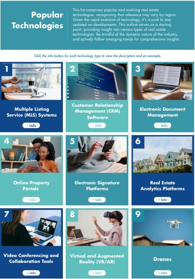 Technologies to Be Familiar With