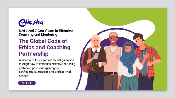 Topic 2: The Global Code of Ethics and Coaching Partnership | Genially