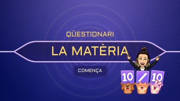3r La matèria | Genially