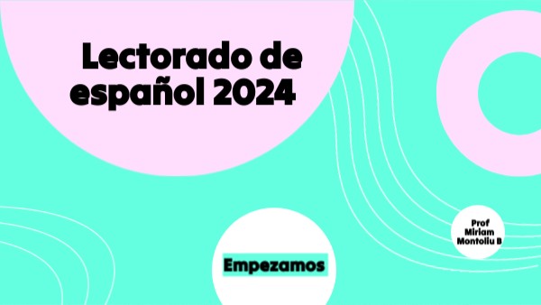 Lectorado 2024 | Genially