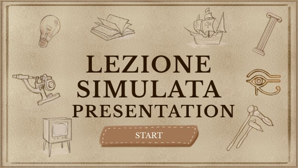 LEZIONE SIMULATA | Genially