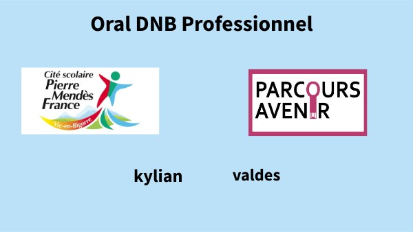 Présentation oral DNB | Genially