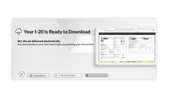 Your I-20 is Ready - Travel Endorsement | Genially