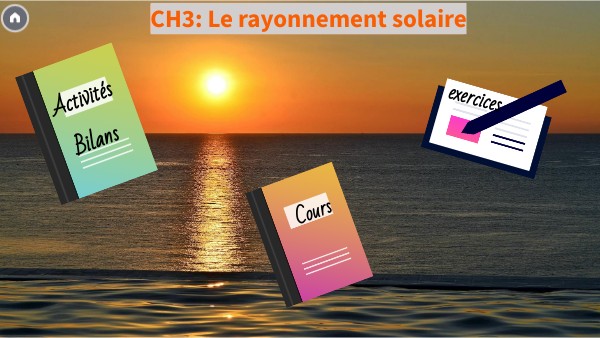 1ENS CH3 rayonnement solaire | Genially